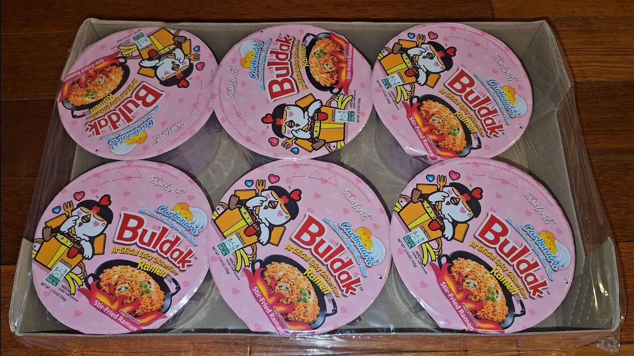 Costco Sale Item Review SamYang Carbonara Buldak Artificial Spicy ...