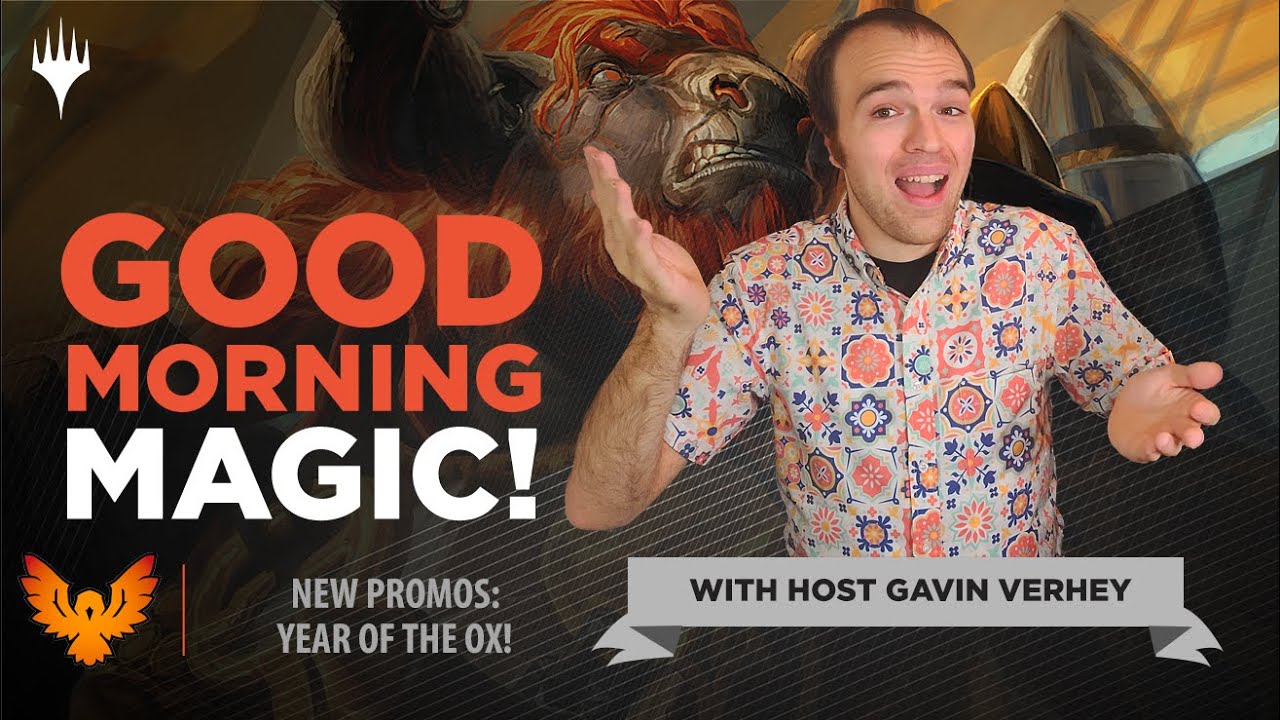 Four New Promo Cards! | Good Morning Magic | The Year of the Ox - YouTube