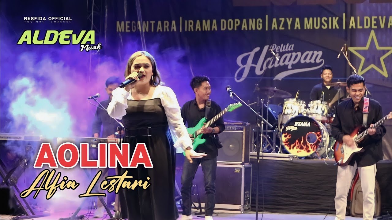 AOLINA ALFIA LESTARI FT ALDEVA MUSIK LIVE KONSER KECIMOL - YouTube