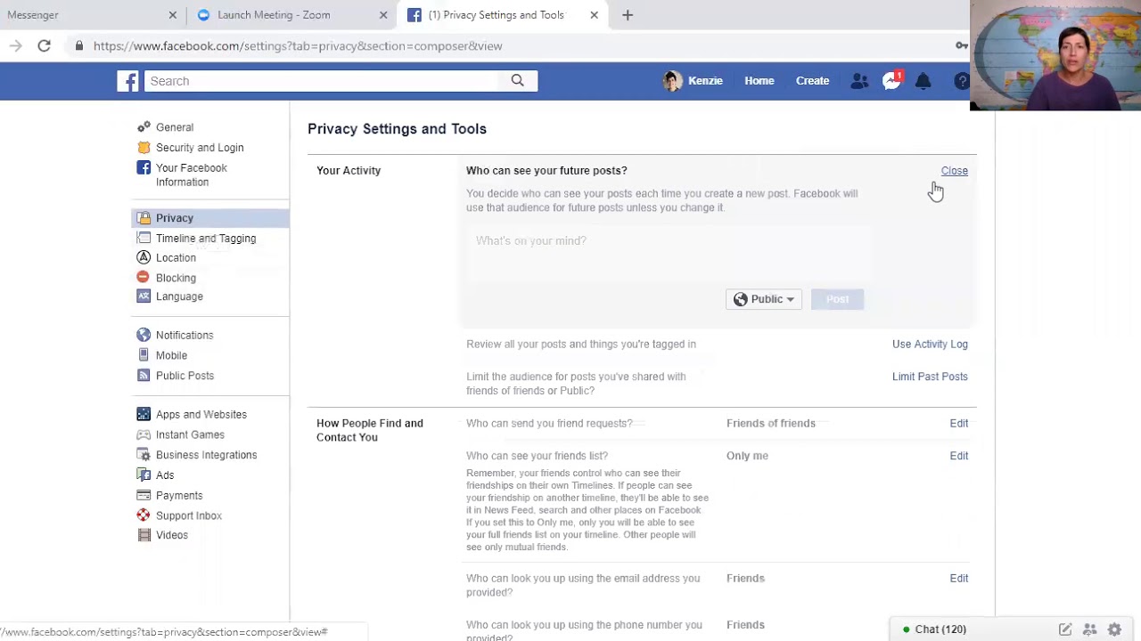 FB SETTINGS - YouTube