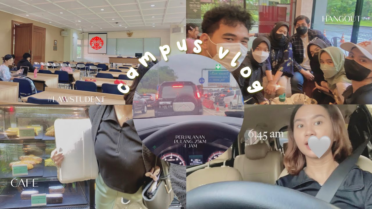 College Life Series eps. 3: Realistic Day as Mahasiswa FH UI Semester 3 ...