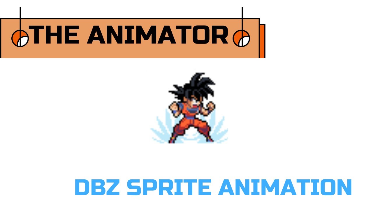 Dbz Goku Sprite Animation Youtube
