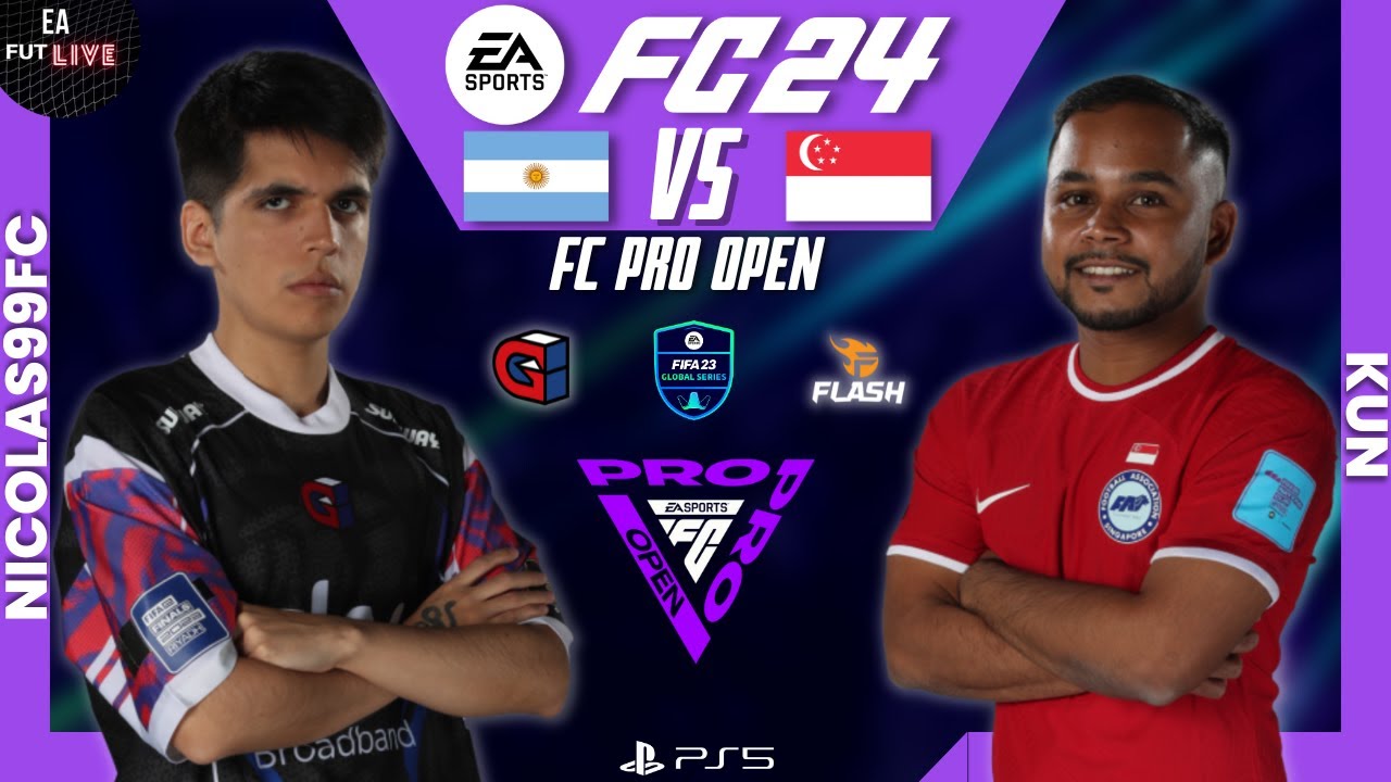 NICOLAS99FC VS KUN | FC 24 PRO OPEN GLOBAL QUALIFIER DAY 1 - PRO VS PRO ...