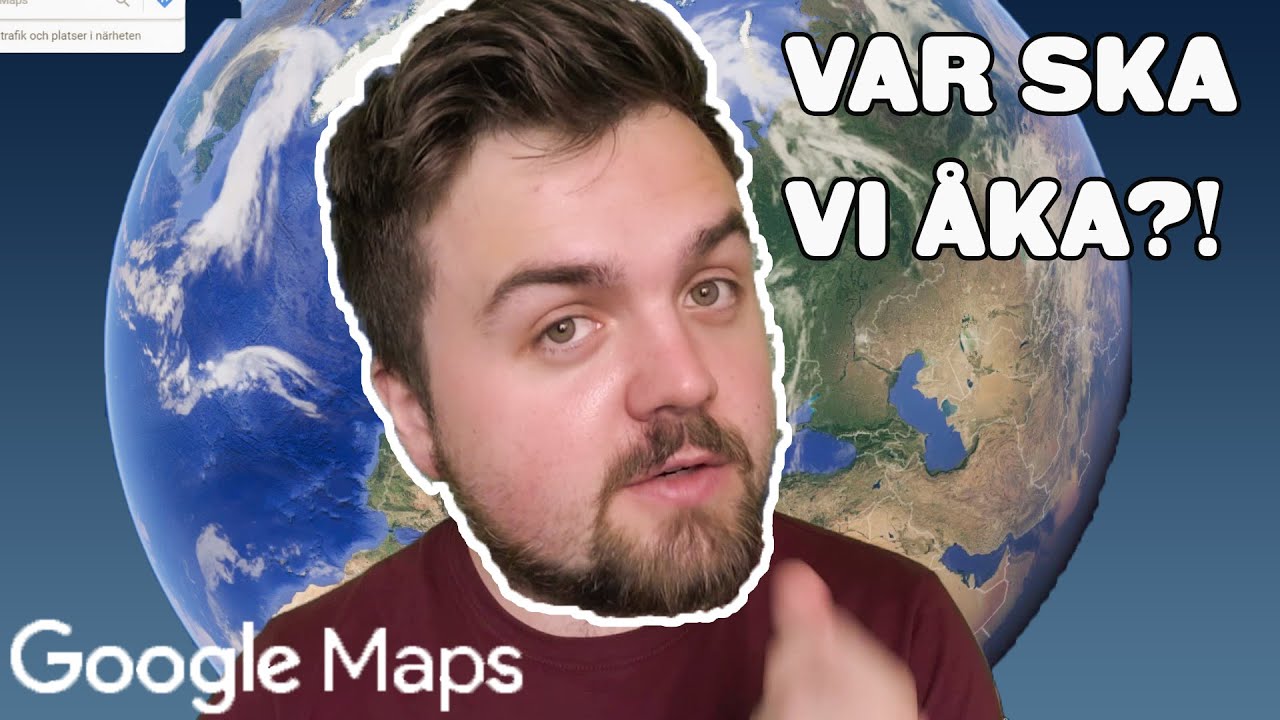 JORDEN RUNT I GOOGLE MAPS! - YouTube