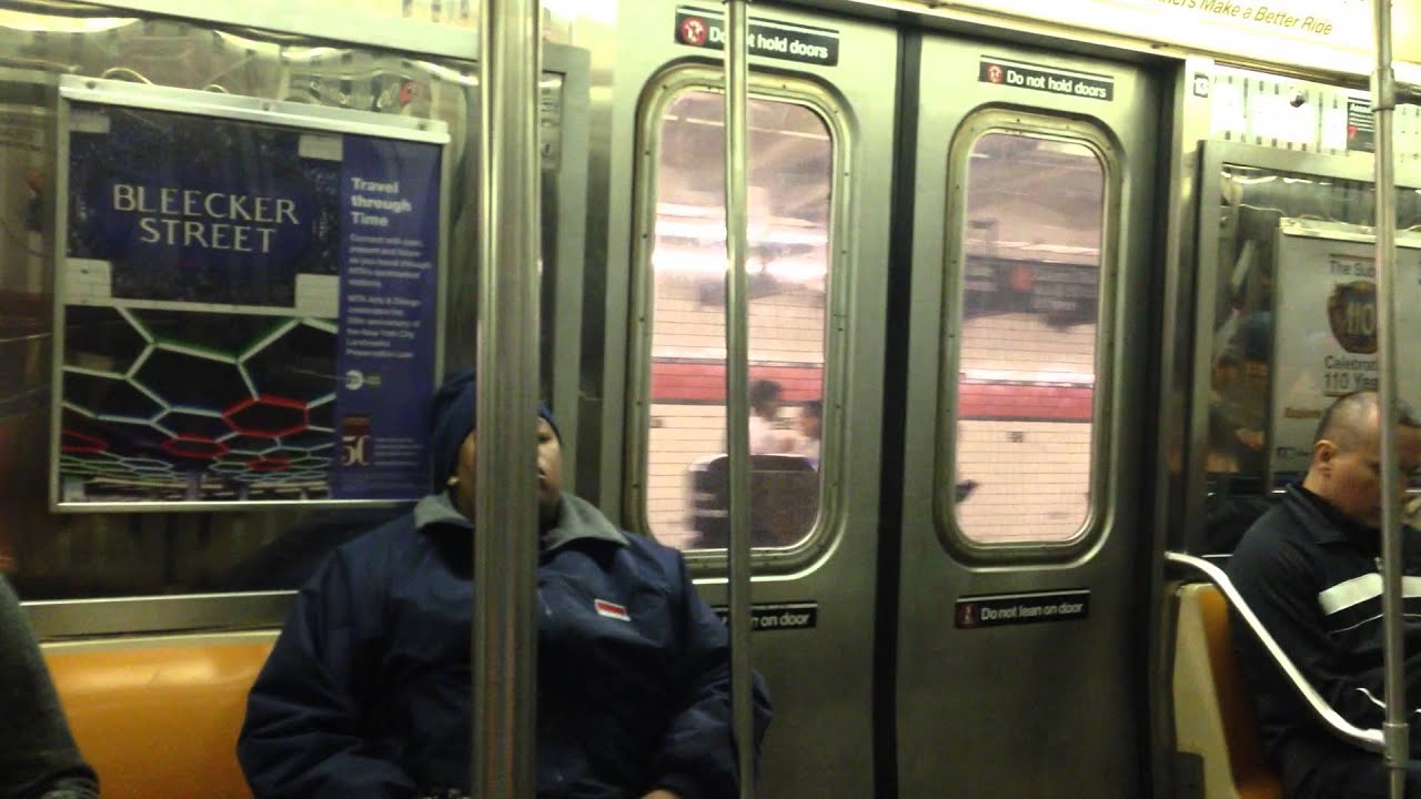 Inside a Bronx bound R68 D train at 47-50 Rockefeller center - YouTube