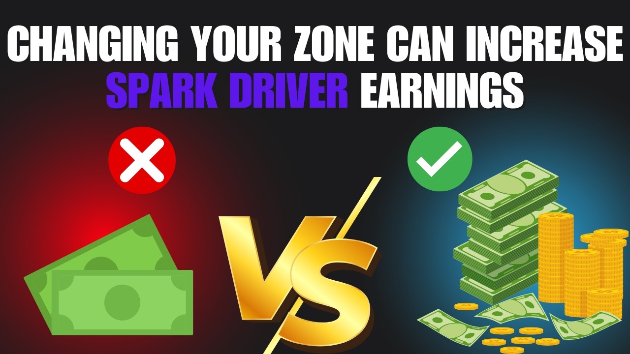 How to Change Your Zone in the Spark Driver App - YouTube