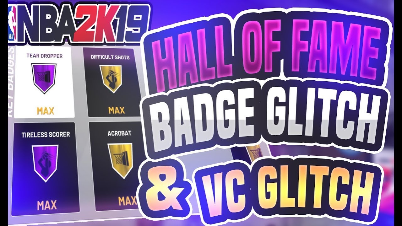 NBA 2K19 BADGE GLITCH TUTORIAL! BADGE & VC GLITCH!! MAX YOUR BADGES IN ...
