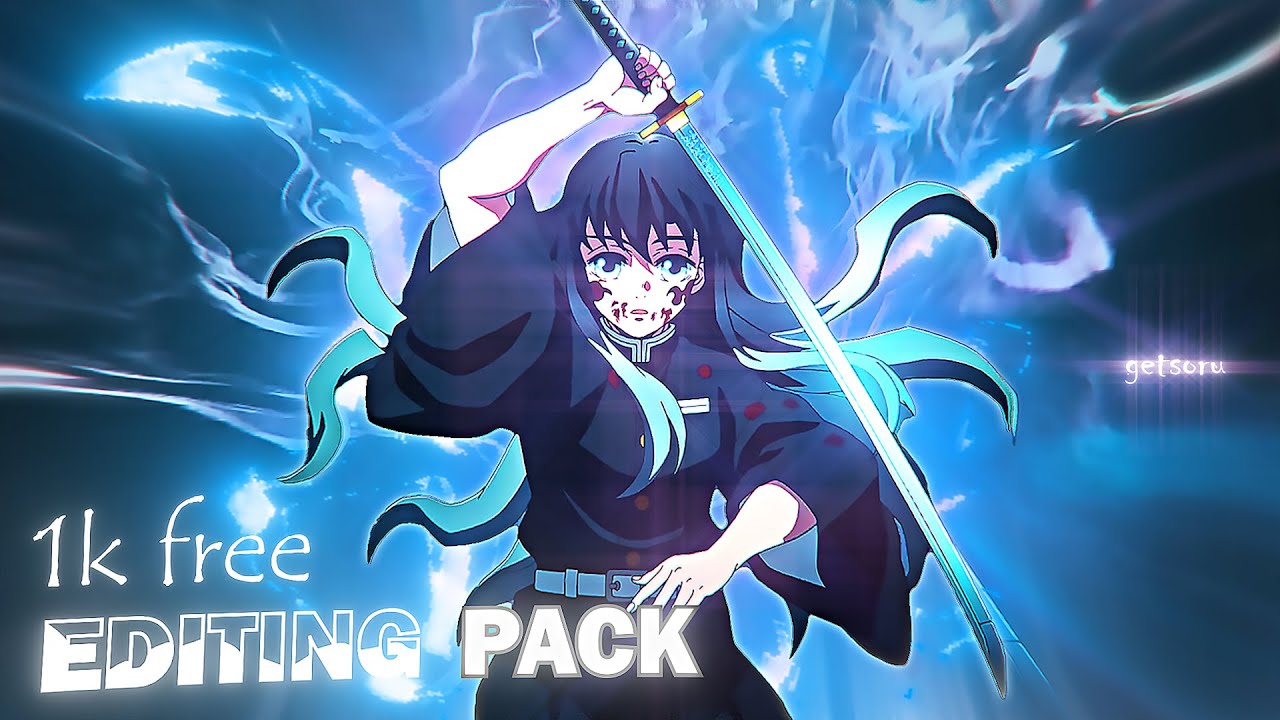 1K Special Edit & Free Editing Pack [ Demon Slayer AMV Edit ...
