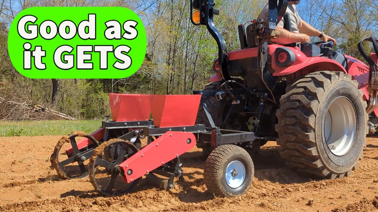  TYM T25 Compact Tractor Planter 2 Row Three Point Hitch Planter 