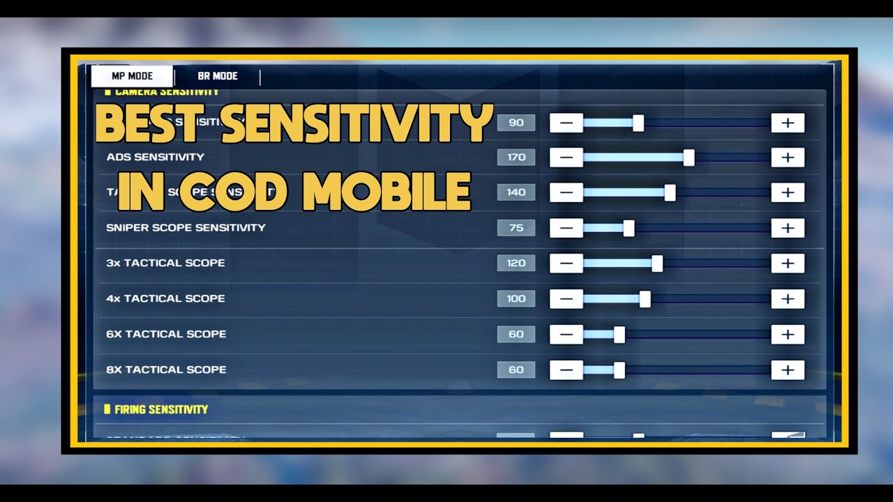 My HUD Layout And Sensitivity In Cod Mobile - YouTube