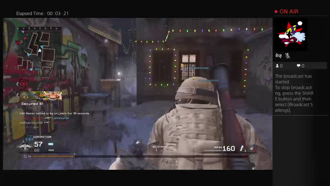 Call of duty 4 Christmas crash - YouTube