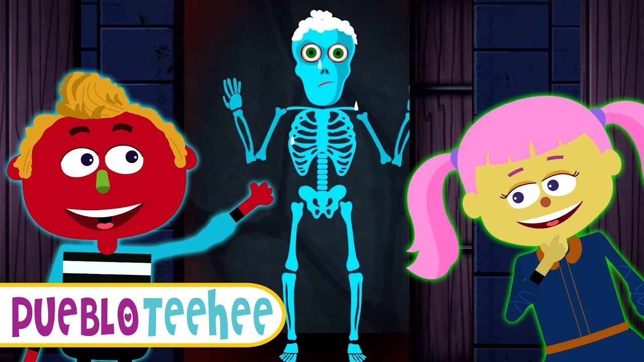 Pueblo Teehee | Len y Mini encuentran esqueletos de colores abriendo ...