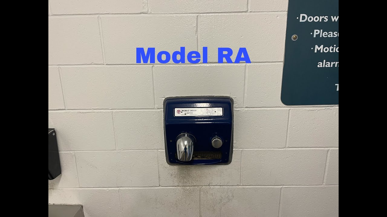 World Dryer Model RA, Mahon Park, North Vancouver BC - YouTube