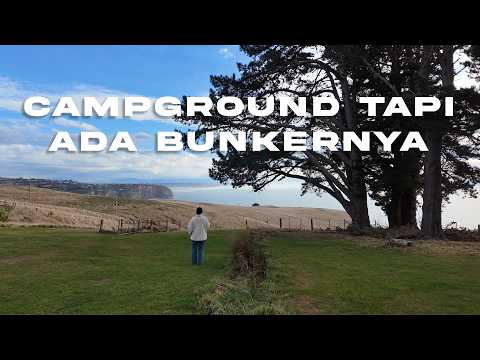 Campervan New Zealand 2026: EPS 1 - CAMPGROUND TAPI ADA BUNKERNYA