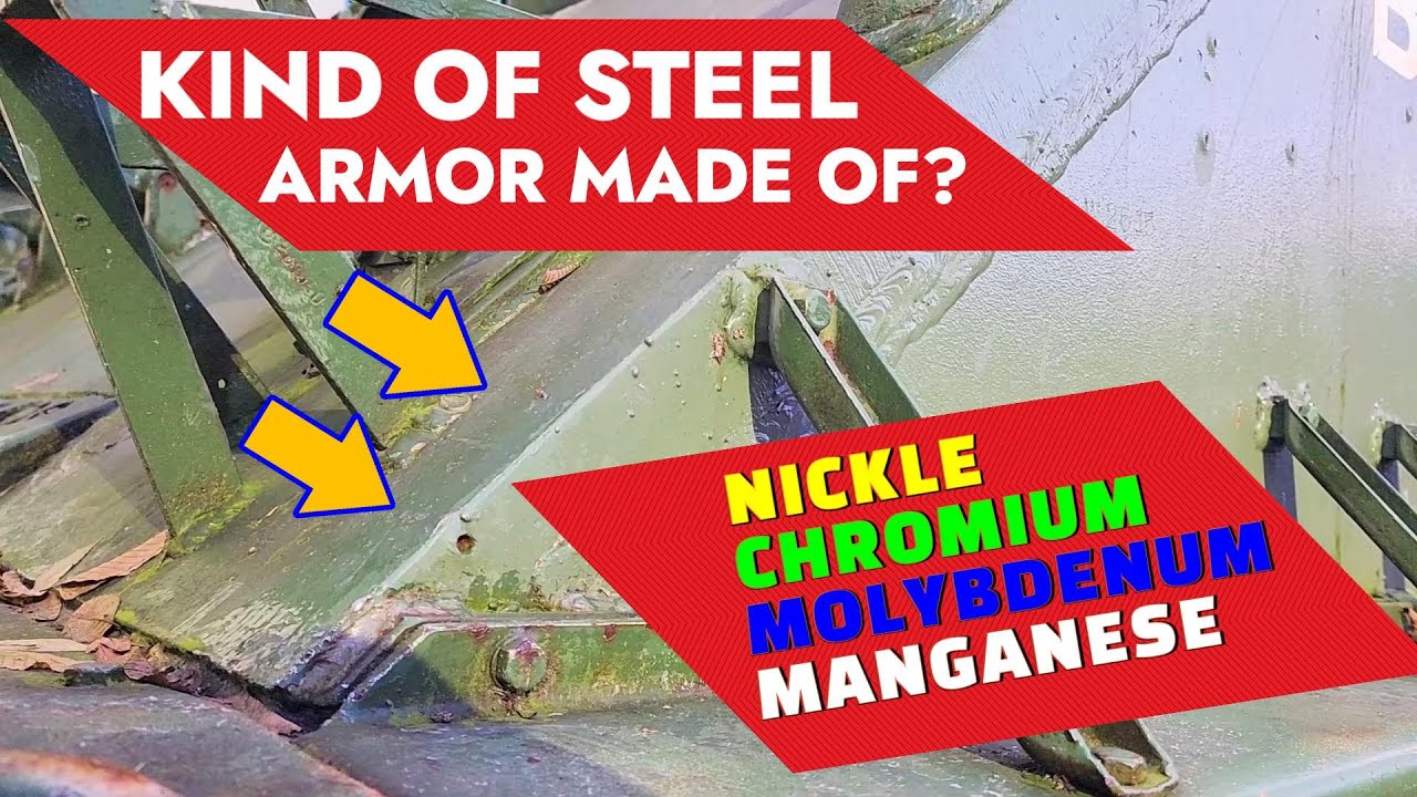 M4A3E8 SHERMAN TANKS ARMOR SPECIAL STEEL ALLOY : What Makes the Steel ...