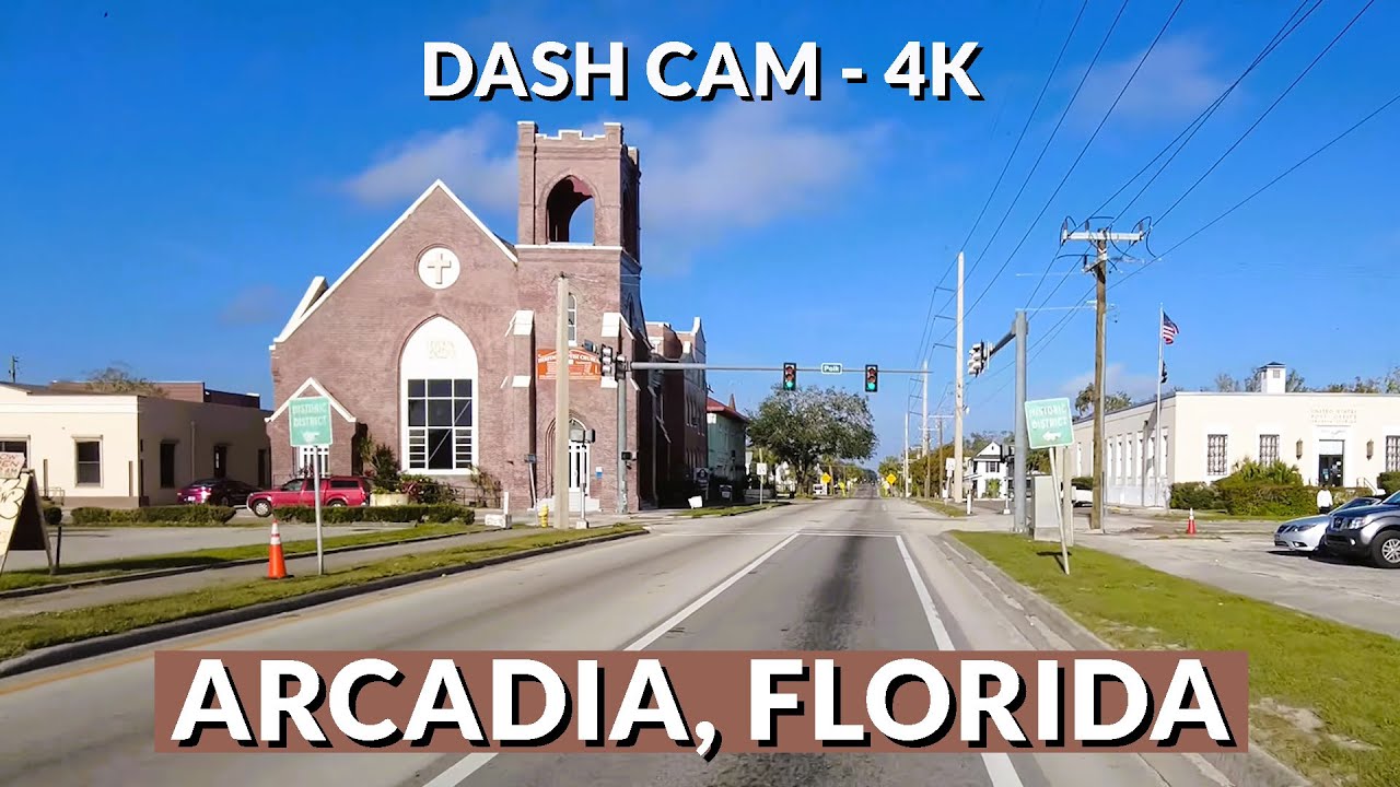 4K Scenic Drive: Exploring Arcadia, Florida's Charming Countryside ...