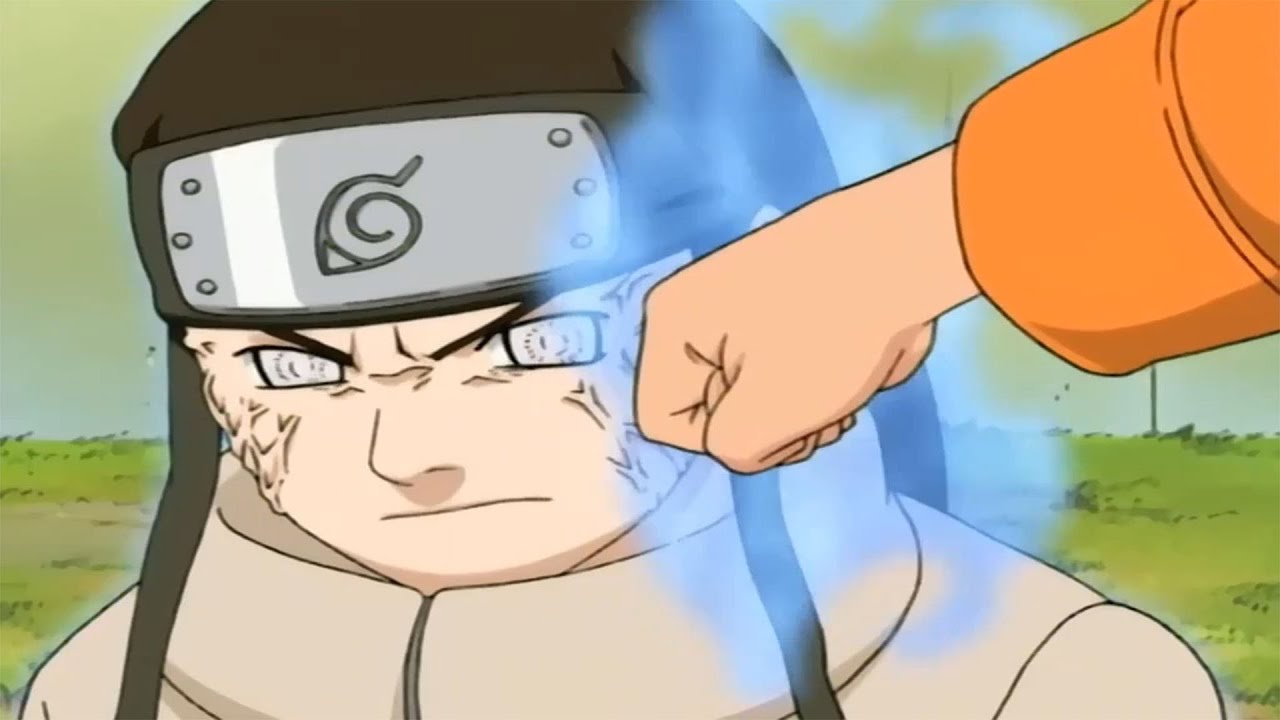 나루토가 처음으로 뇌를 사용하여 추닌 시험에서 네지를 이겼습니다 , Naruto defeated Neji in the ...