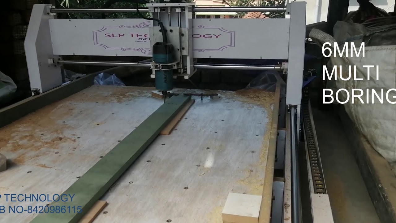 DIY CNC first multi Boring experience - YouTube