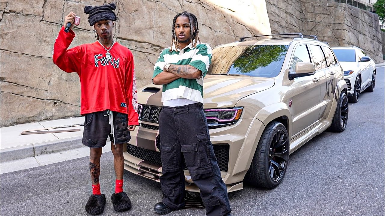 QUAN $1 MILLION CAR COLLECTIONI! ** I STOLE HIS TRACKHAWK ** - YouTube