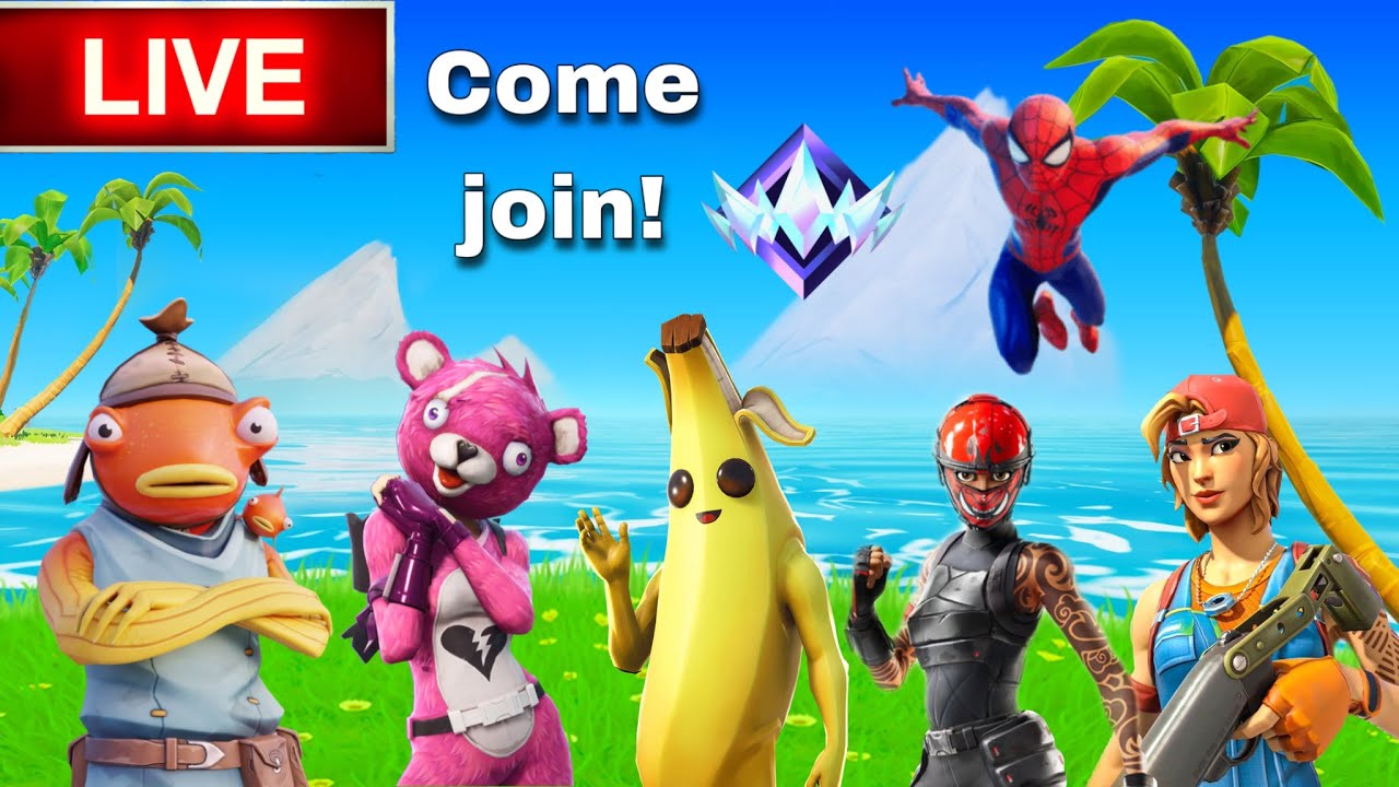 Fortnite Live Zone Wars And Boxfight And Creative & Battle Royale With ...