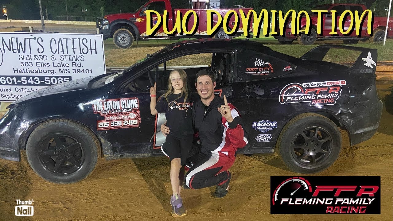 Fleming Family Racing adds Hattiesburg Speedway to the WIN List!/ HUGE ...