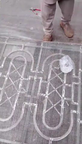 How window covering with steel jali method...... - YouTube