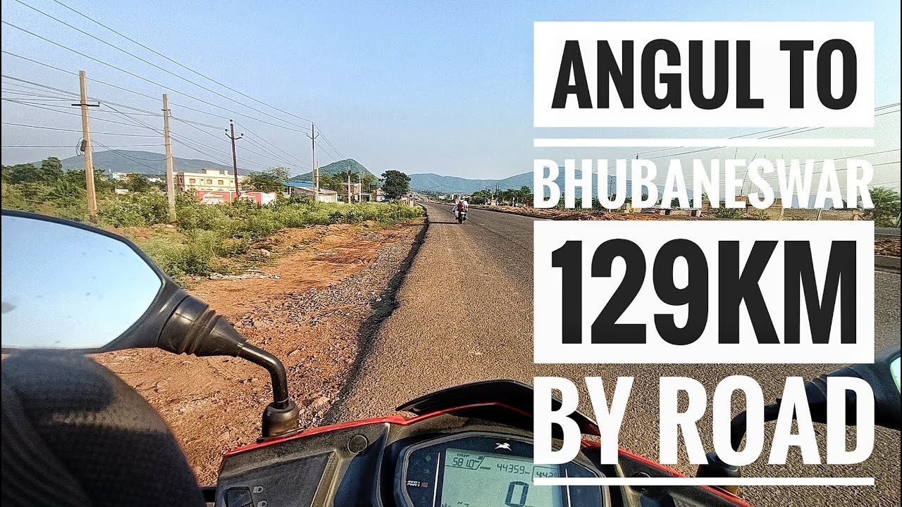 Angul to bhubaneswar distance, #angul #bhubaneswar #sbrider43 - YouTube