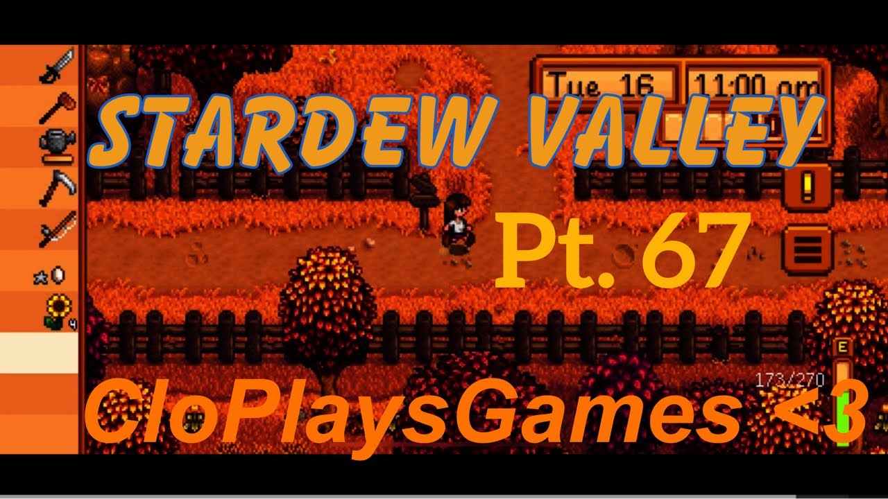 Stardew Valley Mobile App Gameplay p (67) Fall 16 A - YouTube
