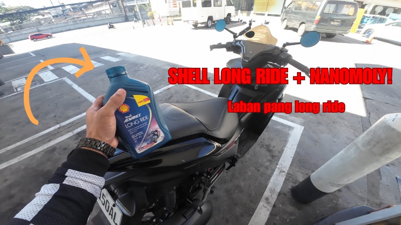 SULIT COMBO! Shell Long Ride + Nanomoly | Aerox v2 stock engine & cvt ...