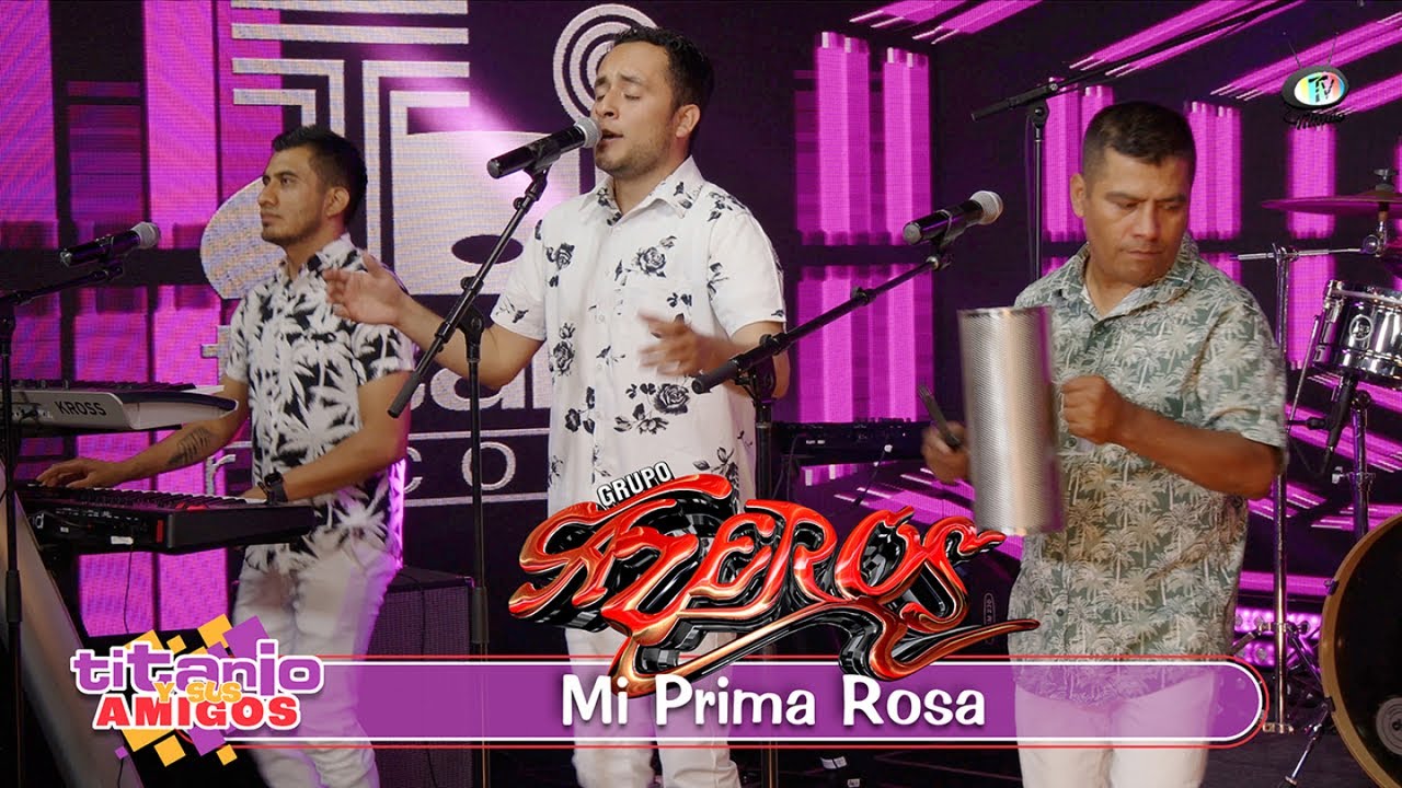Grupo Azeros - Mi Prima Rosa (Video Oficial) - YouTube