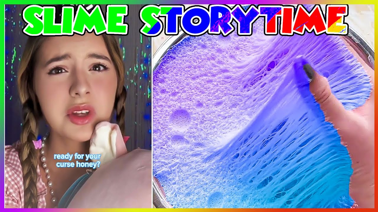 🌈Brianna Mizura, Jezell POV With Slime Satisfying | Slime Storytime | 🍀 ...