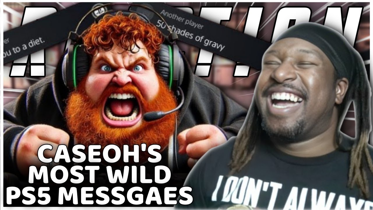 Caseoh's Most Wild PS5 Messages | REACTION - YouTube