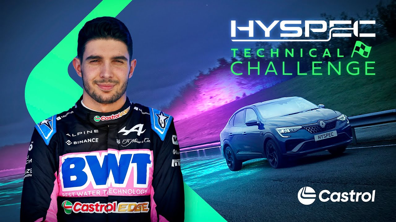 HYSPEC Technical Challenge with BWT Alpine F1® Team driver Esteban Ocon ...