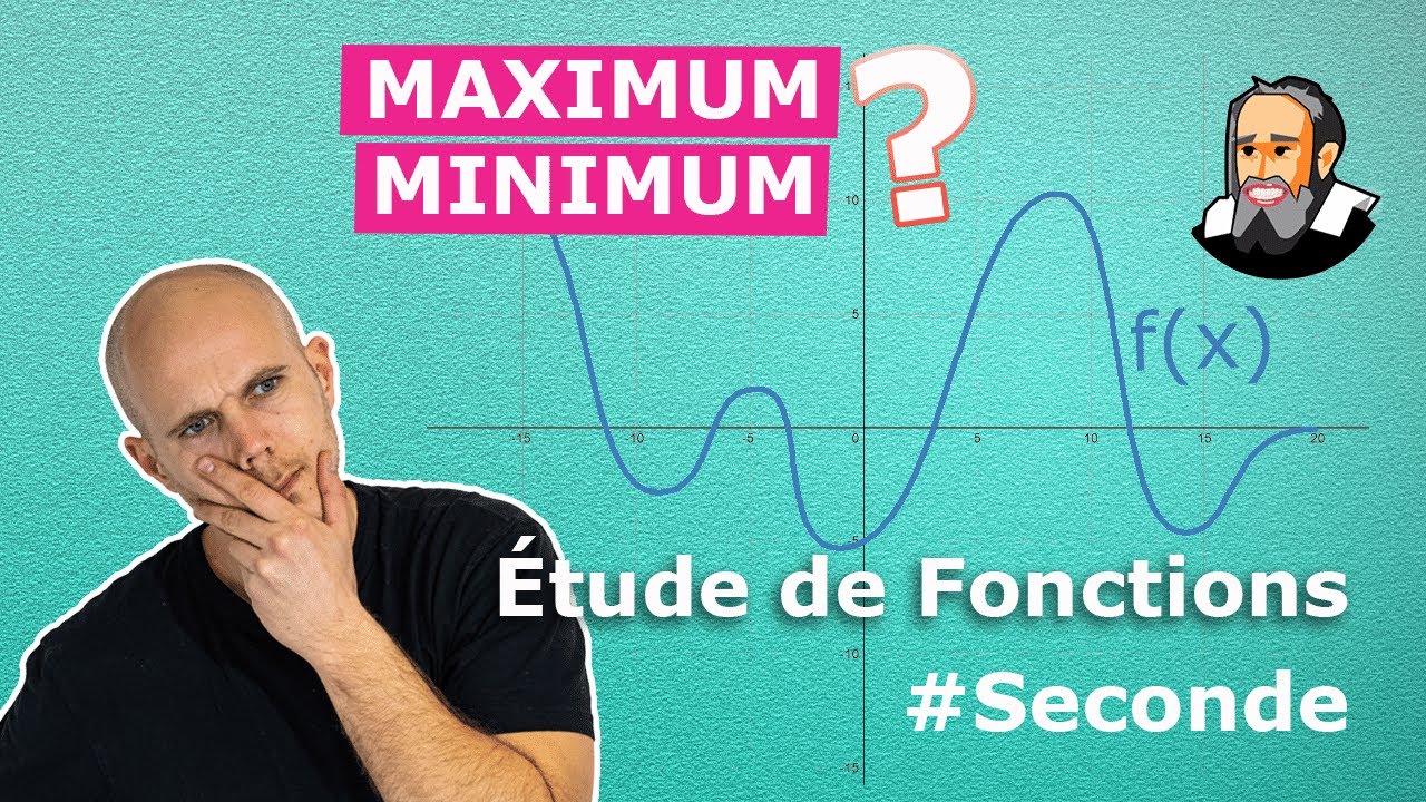 les EXTREMUMS d'une FONCTION - Exercice Corrigé - Seconde - YouTube