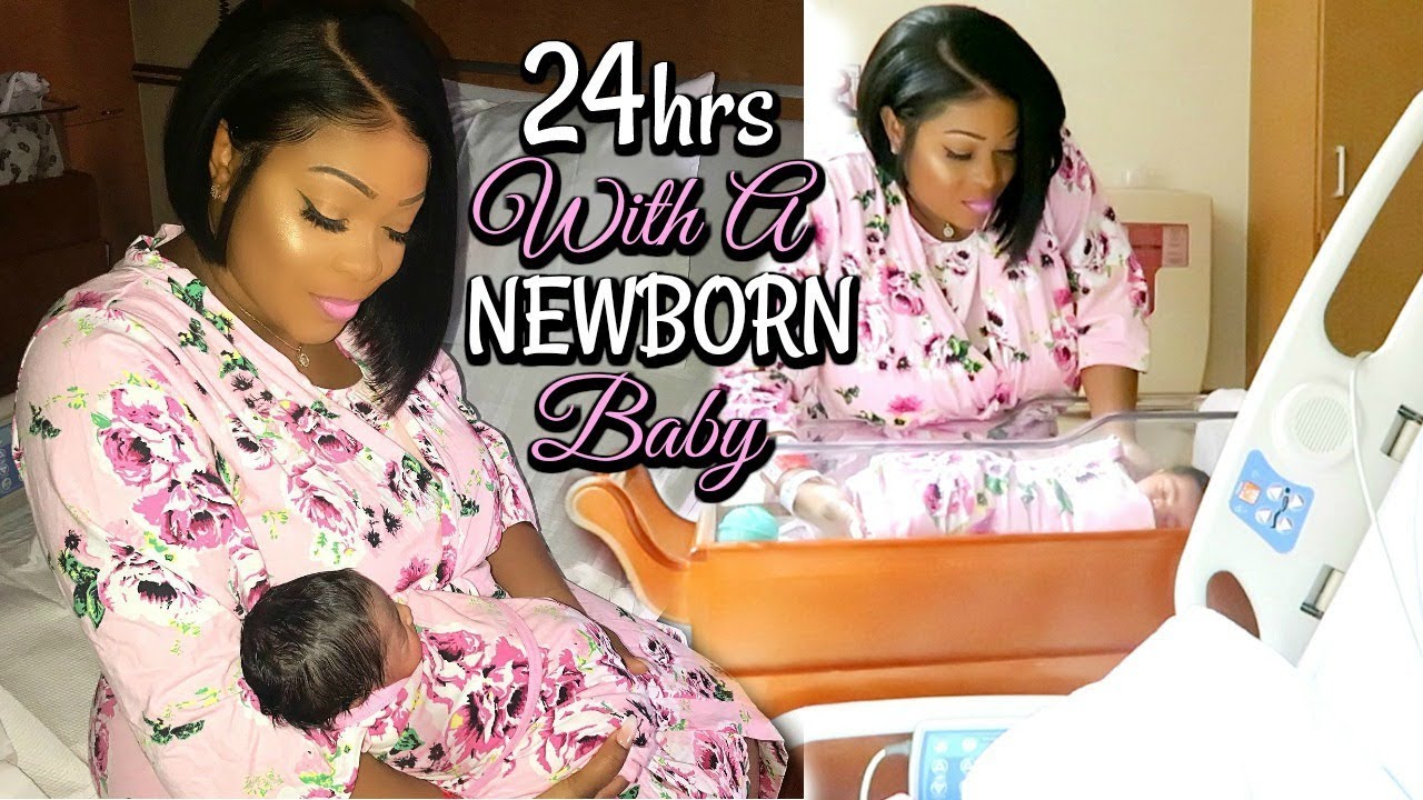 Labor and Delivery Vlog | 24 Hours With A Newborn Baby | Bringing Baby ...