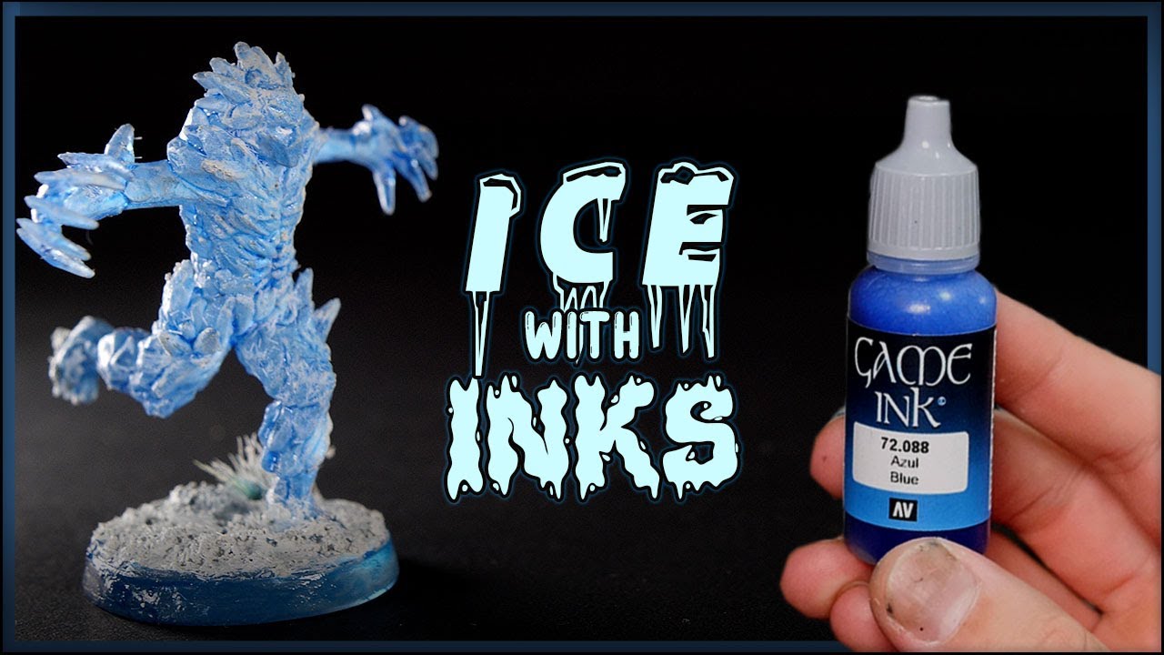The ICE ELEMENTAL | Painting a Frosty Ice Effect - YouTube