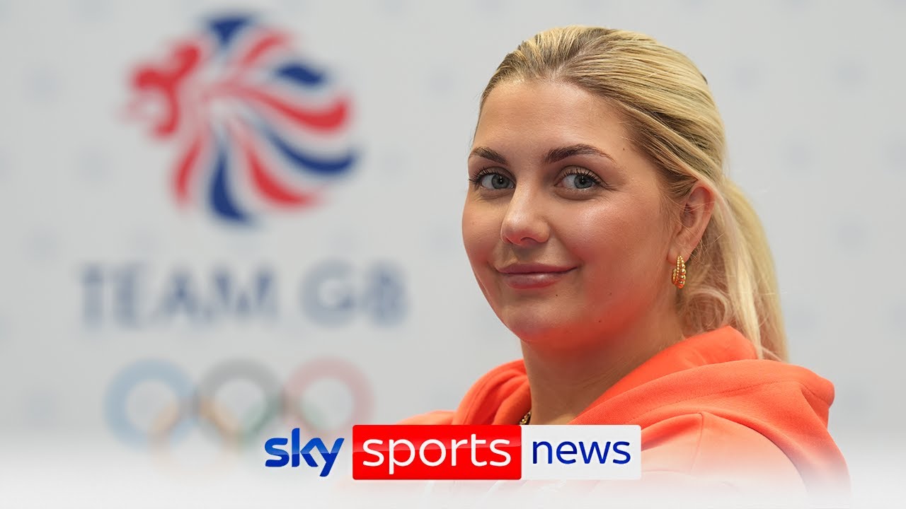 Amber Rutter discusses juggling being an Olympian and a mother - YouTube