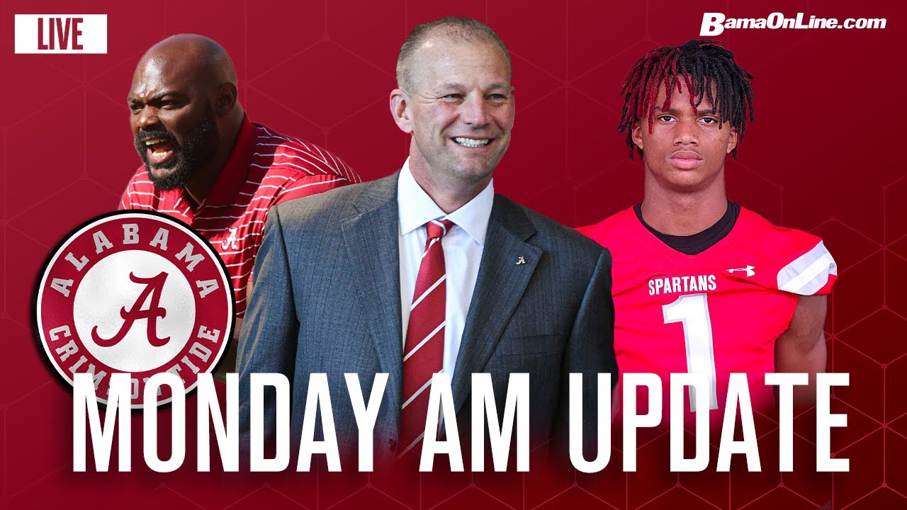LIVE Monday AM Update | DeBoer assembling Alabama coaching staff ...