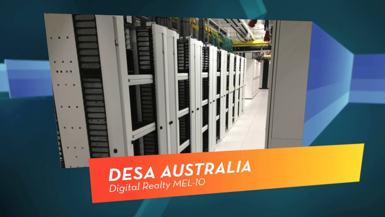 DESA Australia Award Winning Work in the MEL 10 Data Centre - YouTube