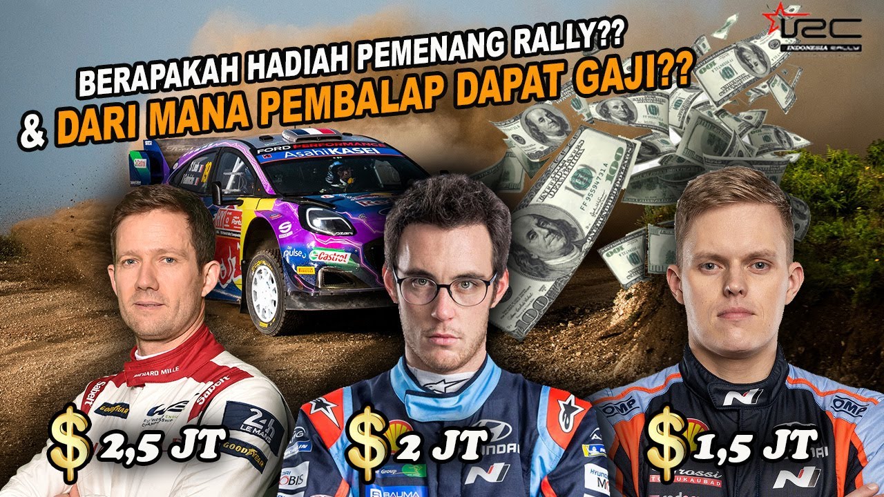 Berapakah Gaji Pembalap Rally & Dari Mana Tim Bisa Mendapatkan Uang ...