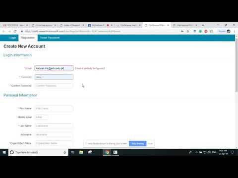 How to submit your research paper using Microsoft CMT - YouTube