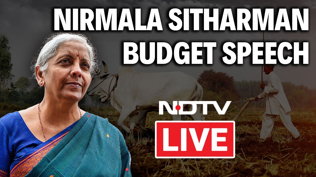 Nirmala Sitharaman Budget Speech LIVE | Union Budget 2024 Parliament ...