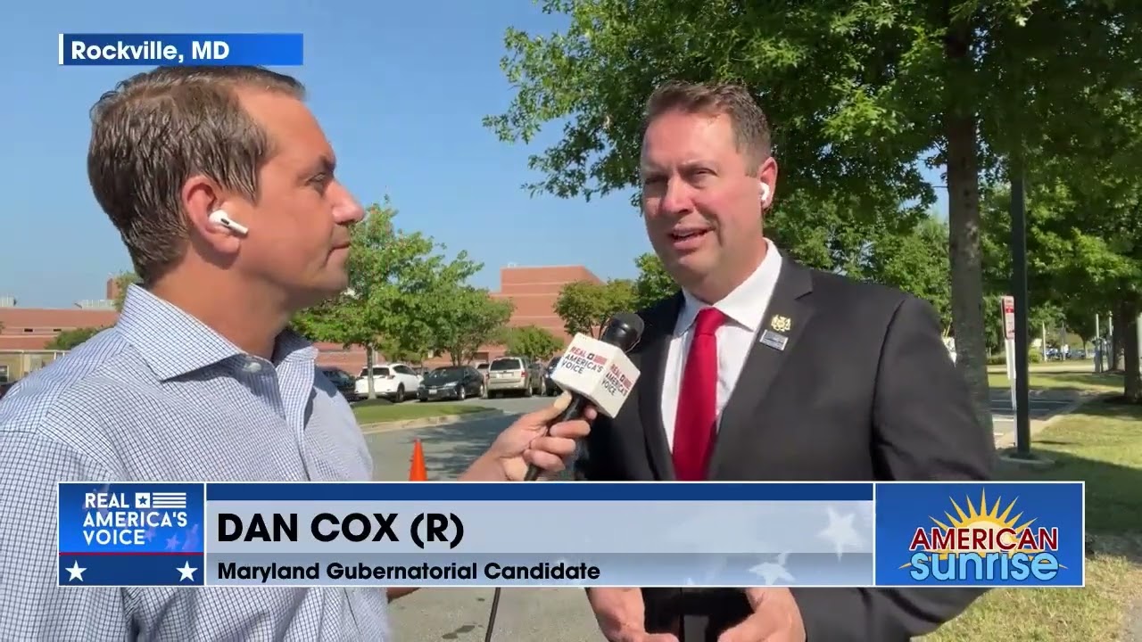 Dan Cox Says Maryland is Now A Border State! - YouTube
