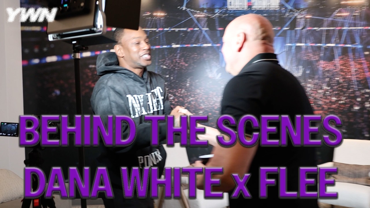 Behind The Scenes Of The Talk With Flee & Dana White Shoot! | BTS - YouTube