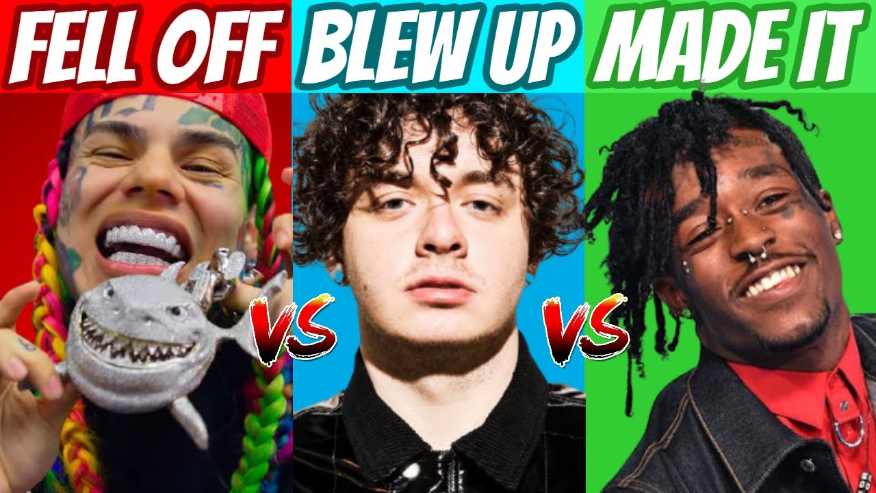 Rappers That FELL OFF vs Rappers That Are BLOWING UP vs Rappers That ...