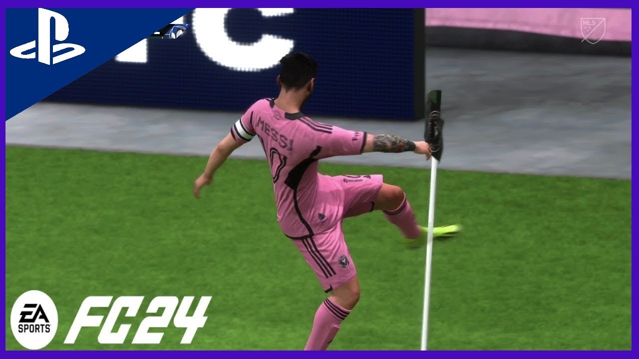 FC 24 | Messi Direct Corner Kick Goal - YouTube