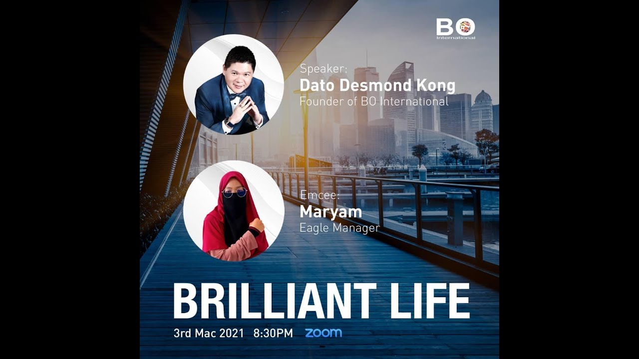 Upline Day With Sifu GLT Dato Desmond Kong (Brilliant Life) (3 March ...