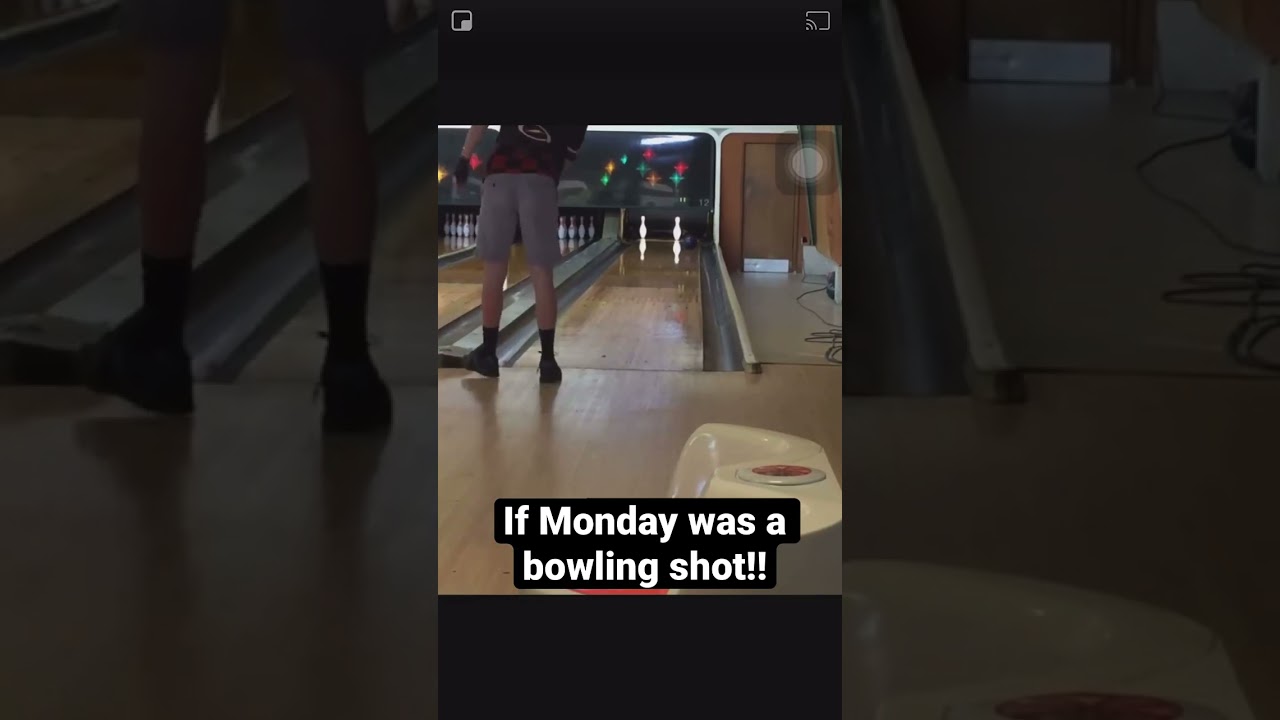 If Monday was a bowling shot - insanely unlucky!! - YouTube