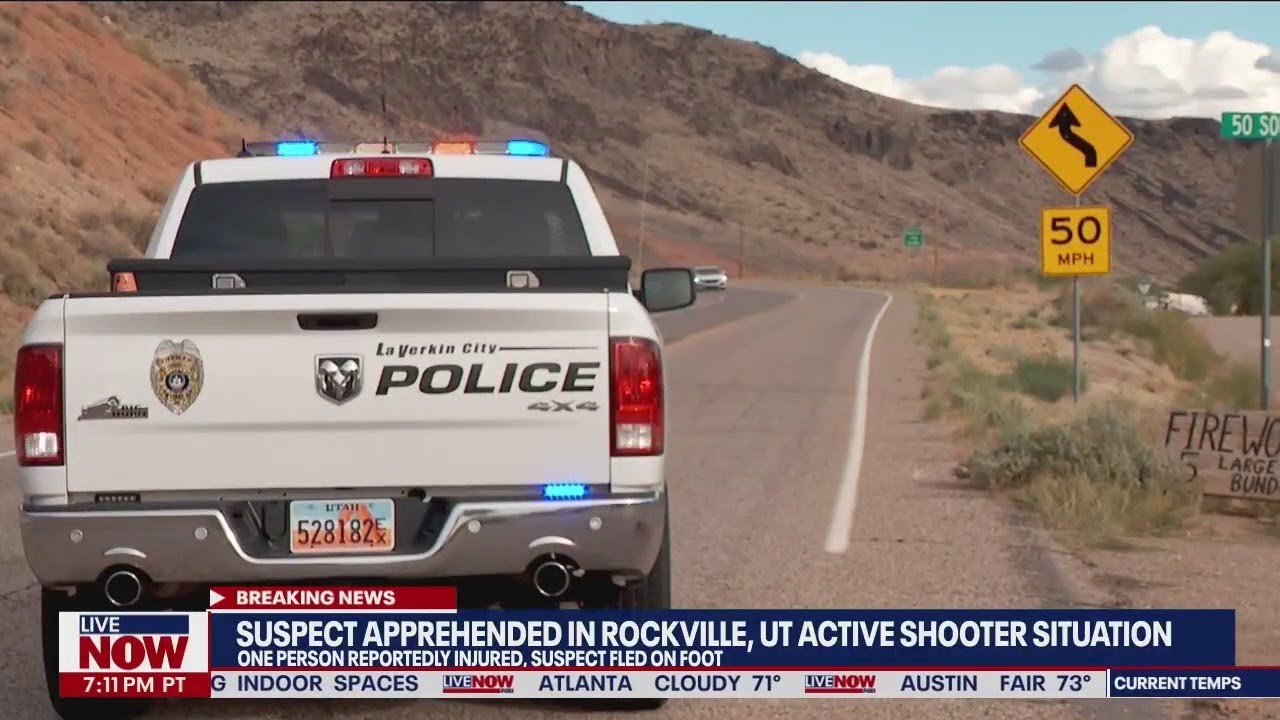 Suspect apprehended in Utah active shooter situation | LiveNOW from FOX ...