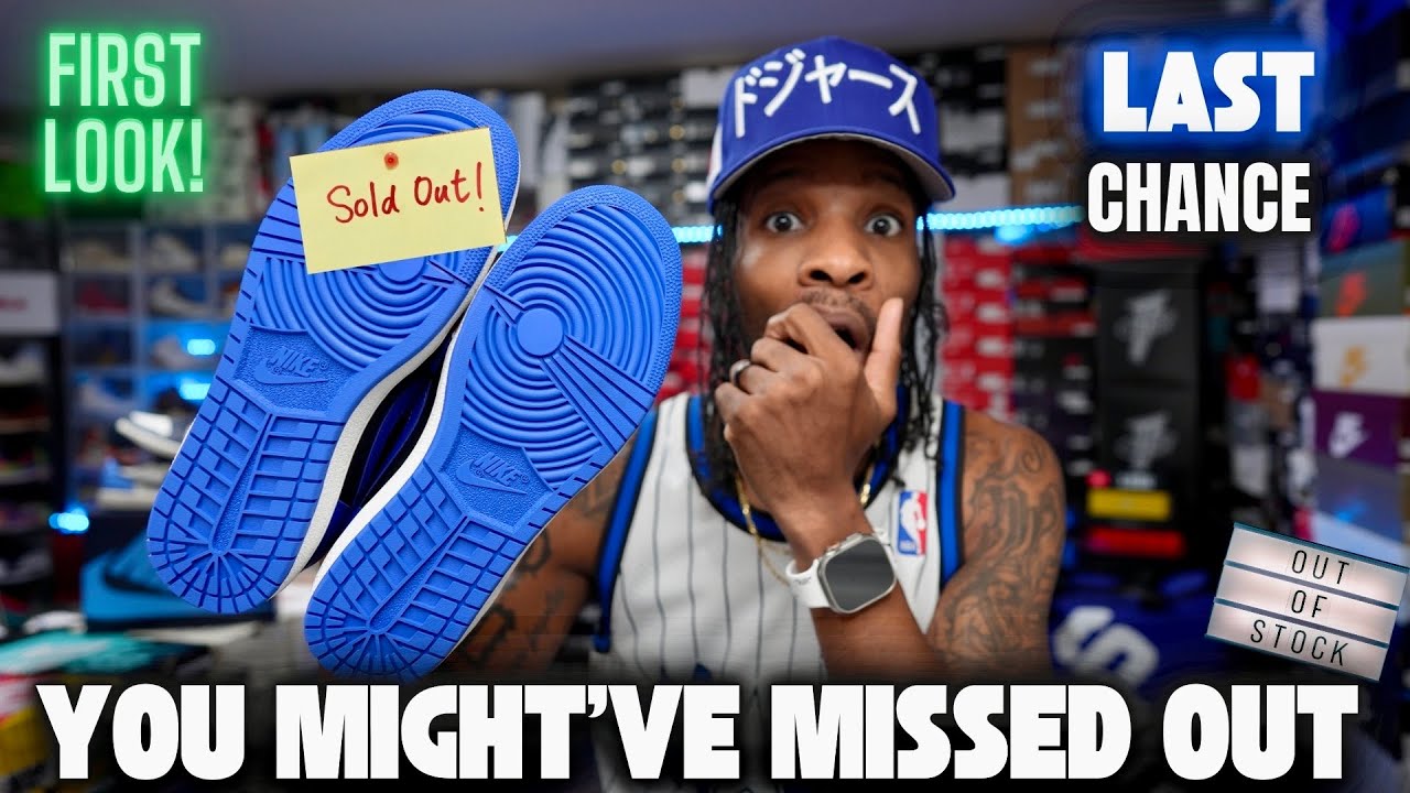 DROPPED TODAY & SOLD OUT IN SECONDS! WILL WE EVER SEE THESE AGAIN FIRST ...